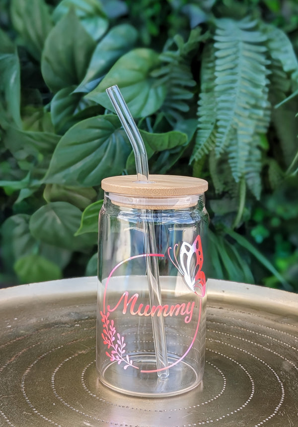 Reusable Glass Can Tumbler Cup – Wattle Lane Designs