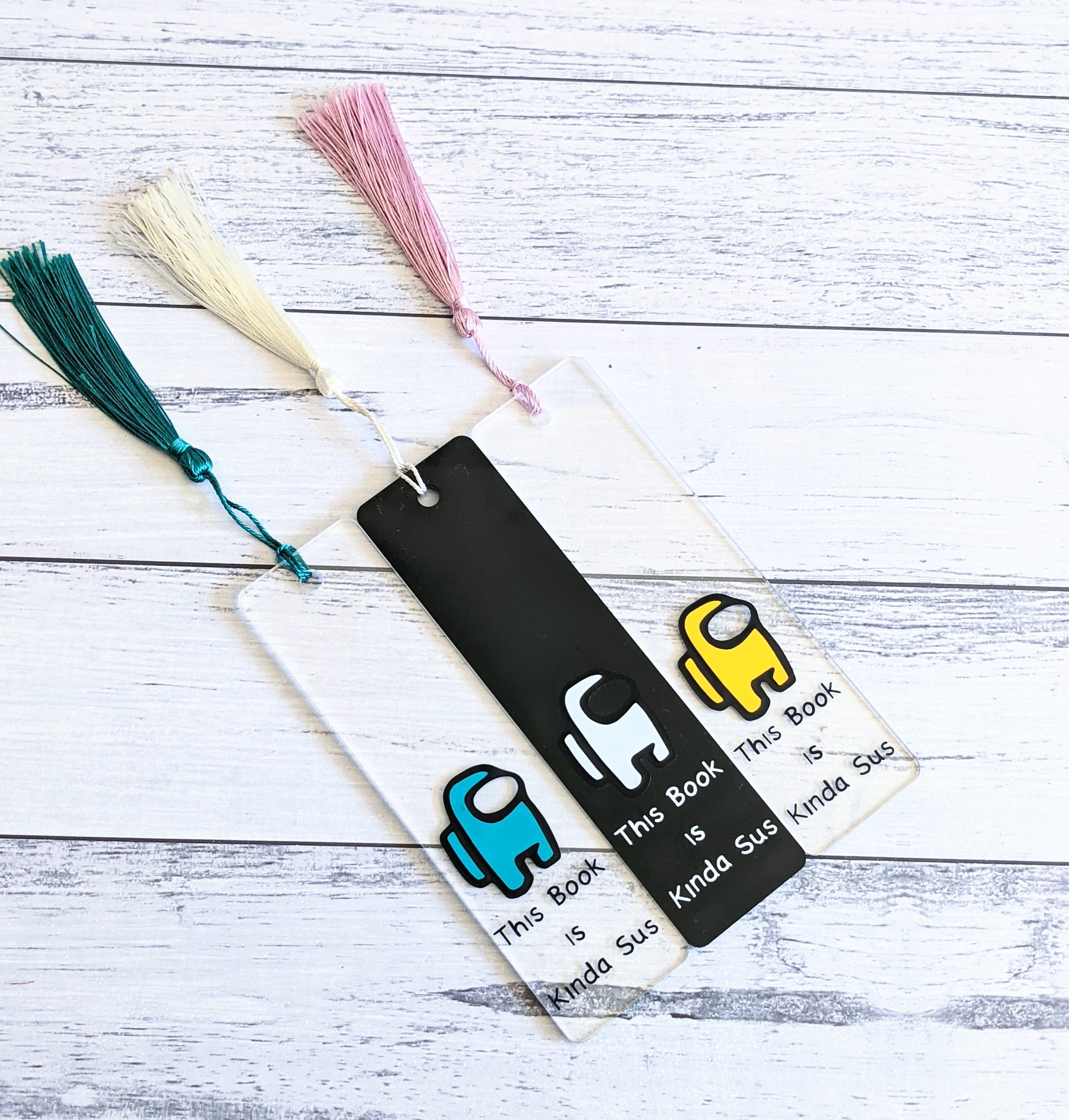 Among Us Kids Bookmark – Wattle Lane Designs